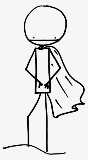 Bold Black Stick Figure - Stick Man With No Background - Free ...