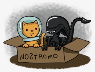 Teeshirt Design By - Xenomorph Alien Cat - Free Transparent PNG ...