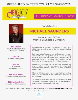 Making Herstory 2018 Flyer With Ms Pic - Michael Jackson - Free ...