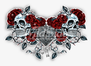 Transparent Skull - Rose Skull - Free Transparent PNG Download - PNGkey