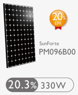 Benq Auo Sunforte Pm096b00 330w Mono Solar Panel - Benq Solar Sunforte ...