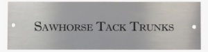 Engraved Trunk Nameplate - Label - Free Transparent PNG Download - PNGkey