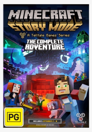 Minecraft Story Mode Complete Adventure Xbox 360 - Free Transparent PNG ...