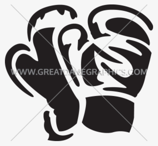 Graphic Black And White Download Boxing Gloves Clipart - Illustration ...