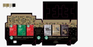 Every Year Starbucks Launches A Holiday Sampling Box - Graphic Design ...