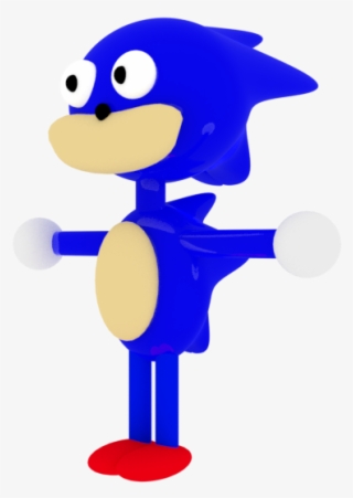 Sanic Made In Blender - Blender - Free Transparent PNG Download - PNGkey
