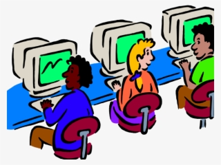 Computer Clipart For Kid Png - Computer Lab Clipart - Free Transparent ...