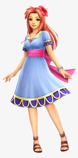 Marin Character Art From Hyrule Warriors - Marin Zelda - Free ...