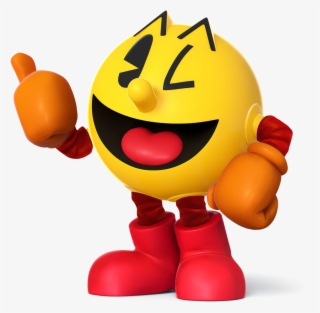 Pac-man Png Transparent Image - Pacman Super Smash Bros - Free ...