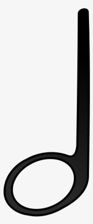 Stem Half Note Musical Note Eighth Note Quarter Note - Single Music ...