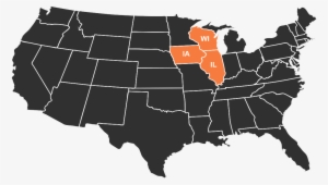 Areas Served - - Trump Verizon Electoral Map - Free Transparent PNG ...