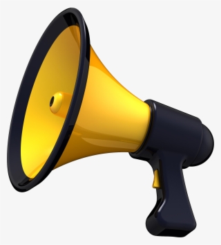 Orange Megaphone Clipart - Free Transparent PNG Download - PNGkey