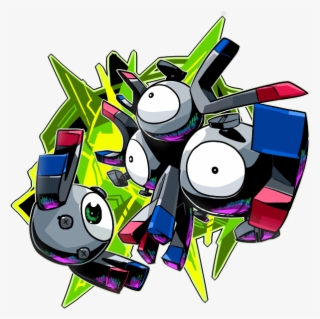 Magnemite - Magneton - Magnezone - Pokemon Magnezone - Free Transparent ...