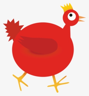 Little Red Hen Clipart - Cartoon - Free Transparent PNG Download - PNGkey