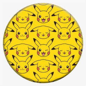 Pikachu Pattern - Popsockets - Free Transparent PNG Download - PNGkey