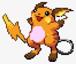 Raichu - Pixel Raichu - Free Transparent PNG Download - PNGkey