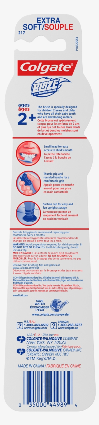 Colgate Toothbrush - Cepillo De Dientes Colgate - Free Transparent PNG ...