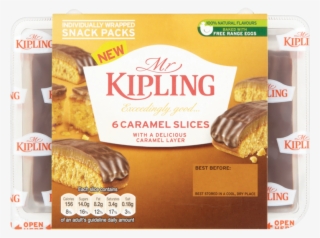 Kipling Exceedingly Good Caramel Slices - Free Transparent PNG Download ...