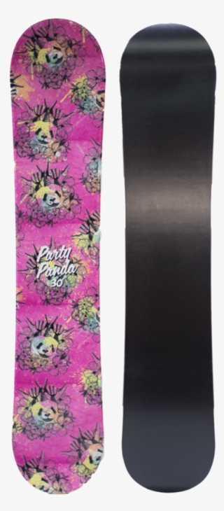 Kid's Party Panda - Snowboard - Free Transparent PNG Download - PNGkey