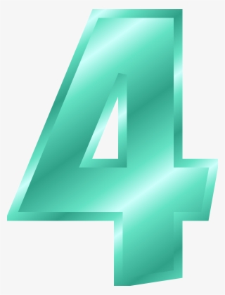 Number 4 Transparent Background - Free Transparent PNG Download - PNGkey