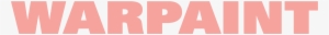 Warpaint Logo - Peach - Free Transparent PNG Download - PNGkey