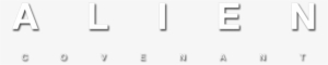 Alien Covenant Logo Png - Monochrome - Free Transparent PNG Download ...
