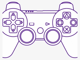 Playstation 2 Clipart Png - Ps4 Controller Coloring Page - Free ...