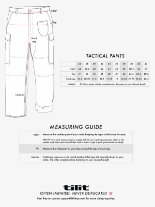 Tactical Chef Pants Size Chart - Chef Pants - Free Transparent PNG ...