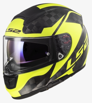 Ls2 Ff397 Vector Ct2 Carbon Shine H-v Yellow M - Cascos Ls2 - Free ...