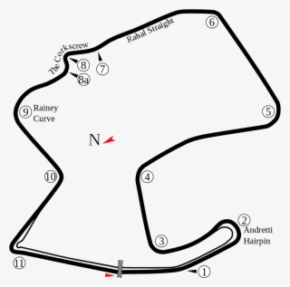 File - Laguna Seca - Svg - Mazda Laguna Seca Track Map - Free ...