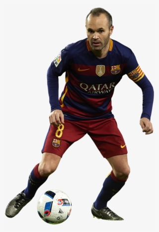 Andres Iniesta Render - Andres Iniesta Spain Png - Free Transparent PNG ...