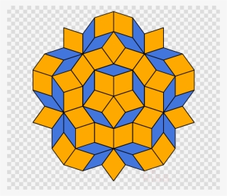 Tessellation Penrose Tilings Clipart Penrose Tiling - Texture - Free ...