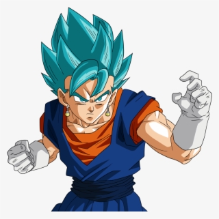 Ssgss Vegito - Dragon Ball Pixel Art - Free Transparent PNG Download ...