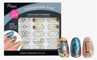 Cinapro Unforgettable You Nail Art Kit - Free Transparent PNG Download ...
