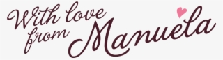 Logo Manuela - Manuela Name - Free Transparent PNG Download - PNGkey