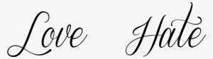 Tattoo Fonts Love Hate - Life Is Beautiful In Cursive - Free ...