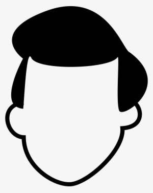 Male Head With Hair Comments - Male Head Logo - Free Transparent PNG ...