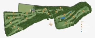 Hole One - Players Gc Bristol Course Layout - Free Transparent PNG ...