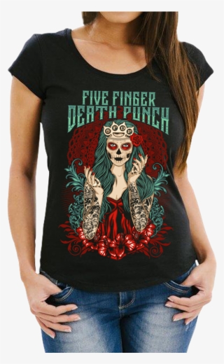 Lady Muerta Tee - Hen Party Tee Shirts - Free Transparent PNG Download ...
