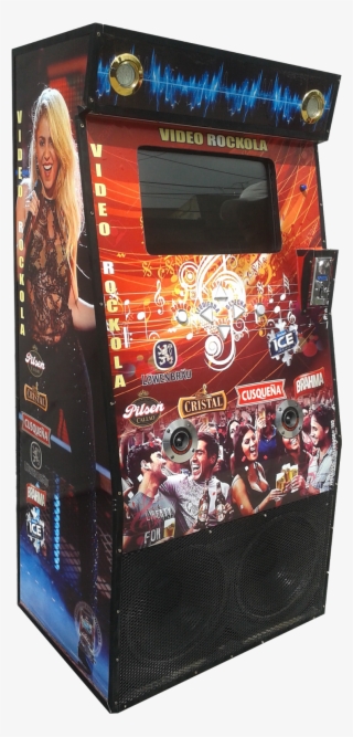 Video Rockola Digital - Video Game Arcade Cabinet - Free Transparent ...
