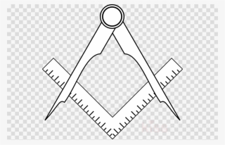 Square And Compass Vector Clipart Square And Compasses - Floral ...