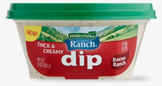 Bacon Ranch - Hidden Valley Ranch - Free Transparent PNG Download - PNGkey