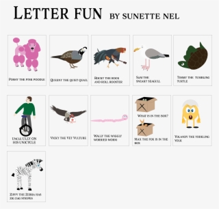 Character Introduction Letter Fun - Free Transparent PNG Download - PNGkey