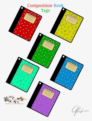 Free Printable Composition Book Tags - Lilac - Free Transparent PNG ...