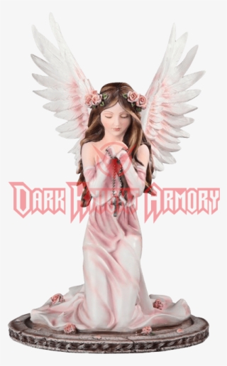 Praying Angel With Rosary - Prayer - Free Transparent PNG Download - PNGkey