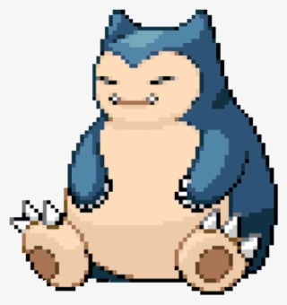 Snorlax Vector Drawing - Pokemon Lineart Snorlax - Free Transparent PNG ...