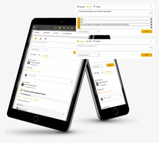 Yammer Feed - Mobile Device - Free Transparent PNG Download - PNGkey