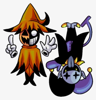 Jevil From Deltarune And Poe From Horrorvale Clowning - Jevil Draw ...
