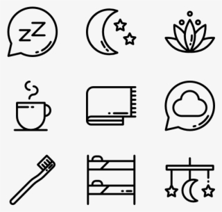 Sleep Time 50 Icons - Sleep Icons - Free Transparent PNG Download - PNGkey