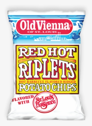 Old Vienna Red Hot Riplets Bag - Old Vienna Red Hot Ripplet Chip 5oz ...